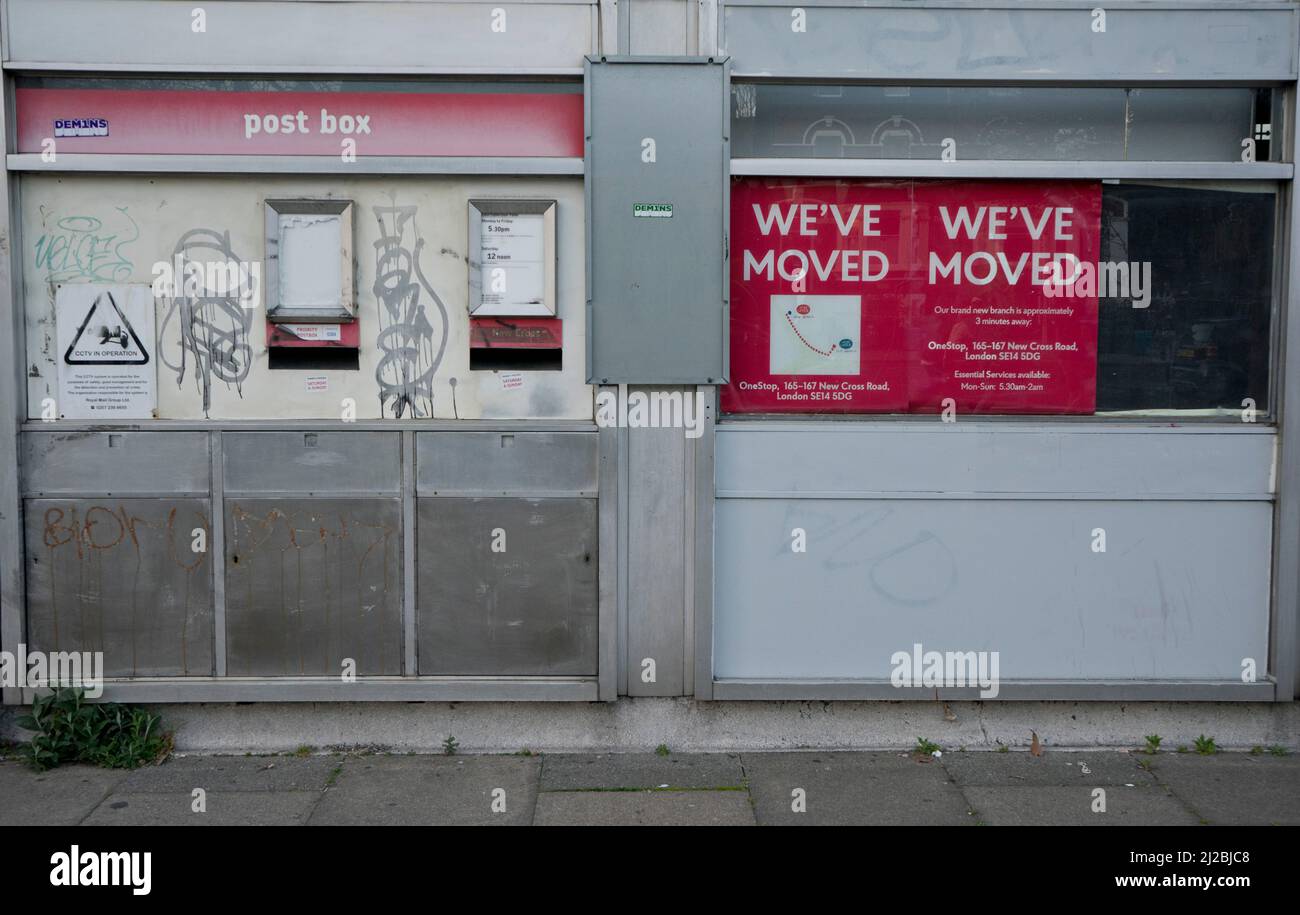 London post office closed hi-res stock photography and images - Alamy