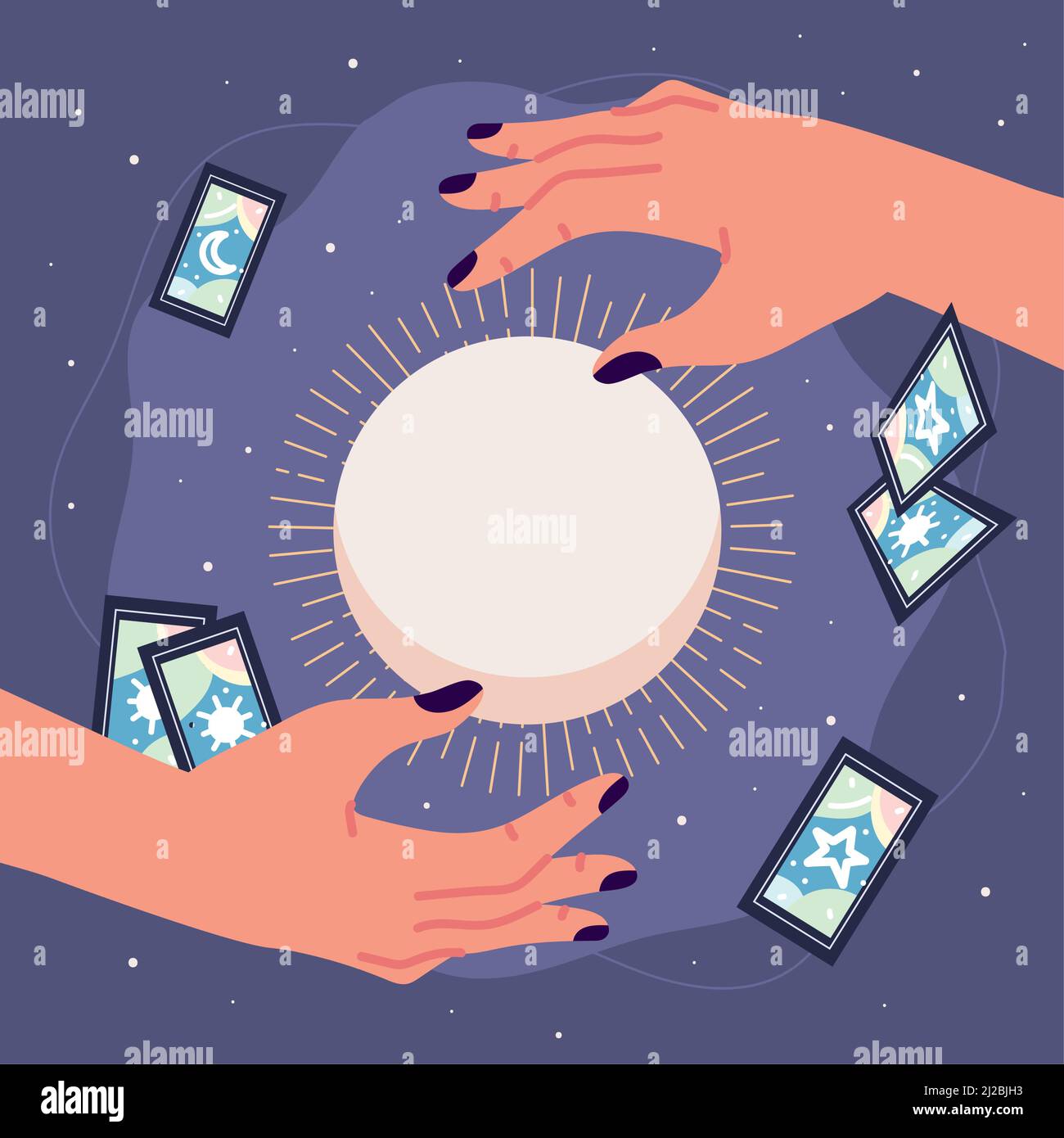 predicting future oracle Stock Vector Image & Art - Alamy