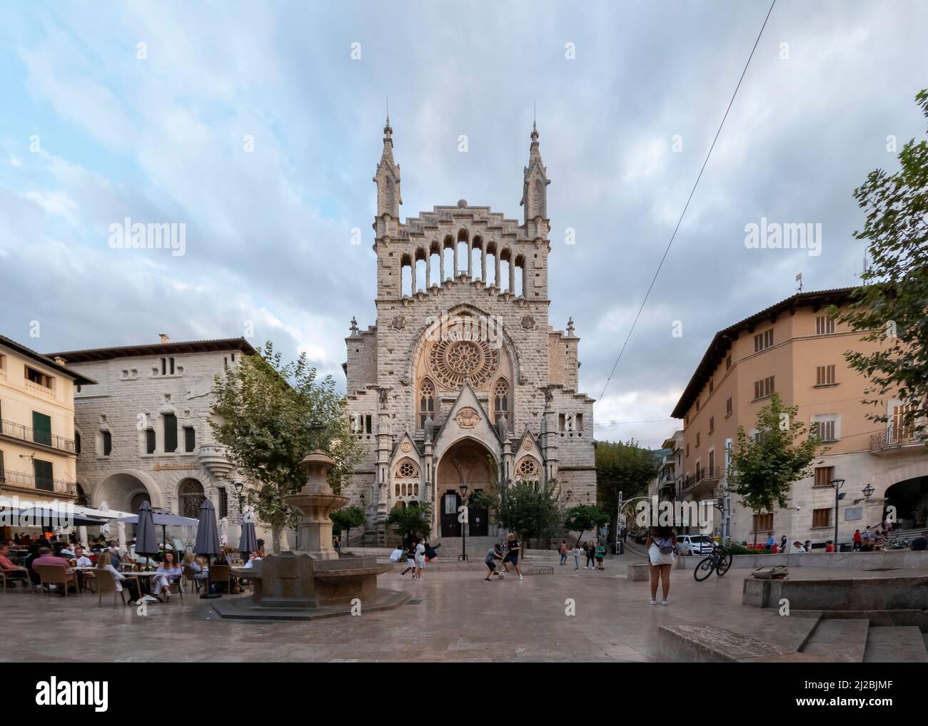 Soller mallorca cathedral hi-res stock photography and images - Alamy