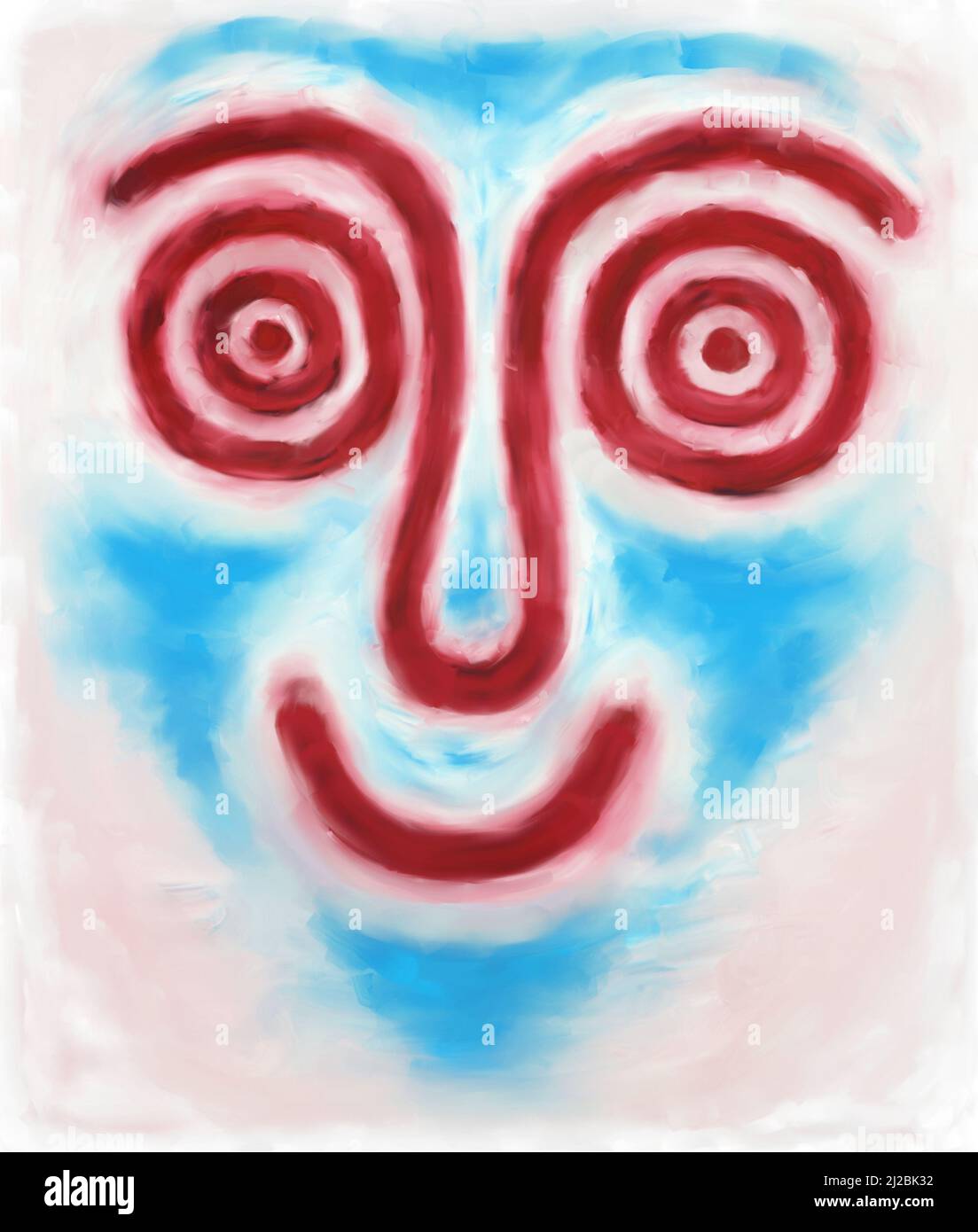 abstract background concept creativity figure fun happy lively smile ...