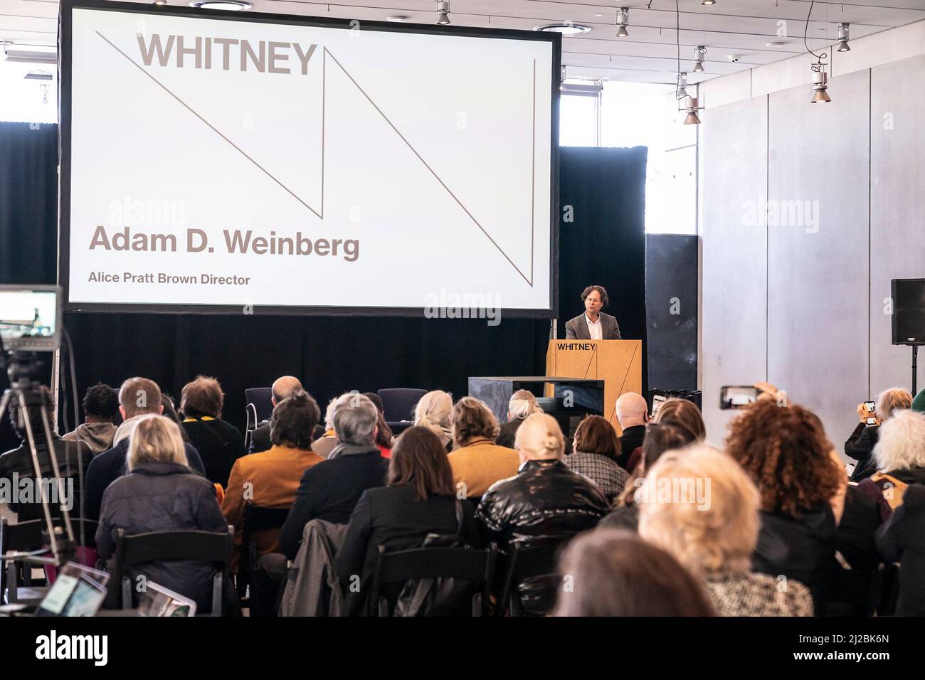 New York, New York, USA. 29th Mar, 2022. Director Adam D. Weinberg ...