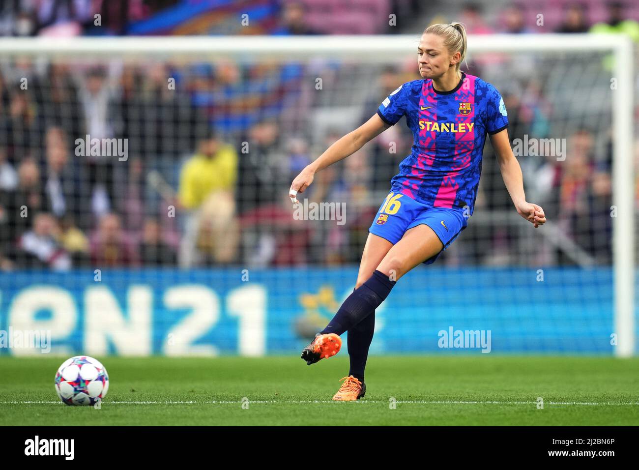 Fridolina Rolfo of FC Barcelona during the UEFA Women’s Champions ...