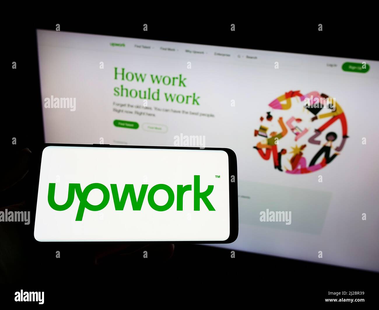 Upwork global hi-res stock photography and images - Alamy