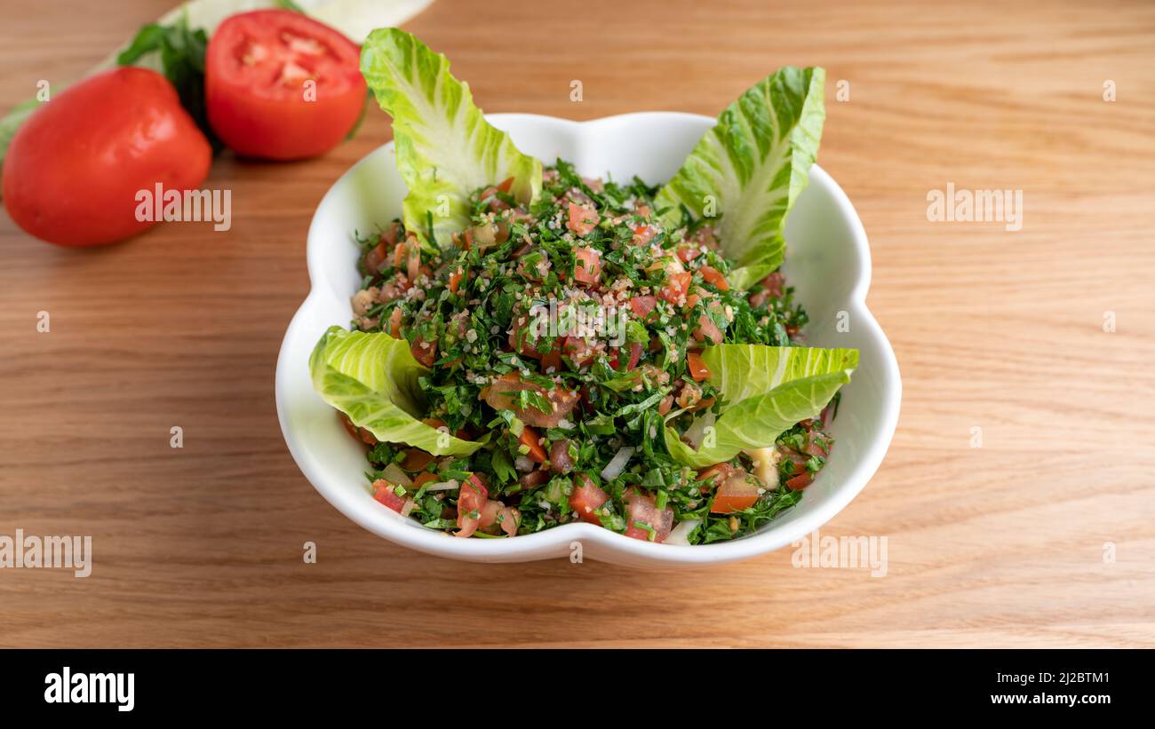 Tabbouli hi-res stock photography and images - Alamy