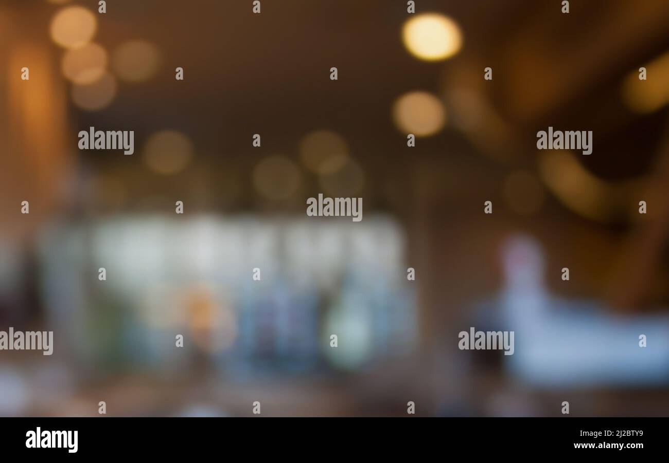 restaurant blurred background Stock Photo - Alamy