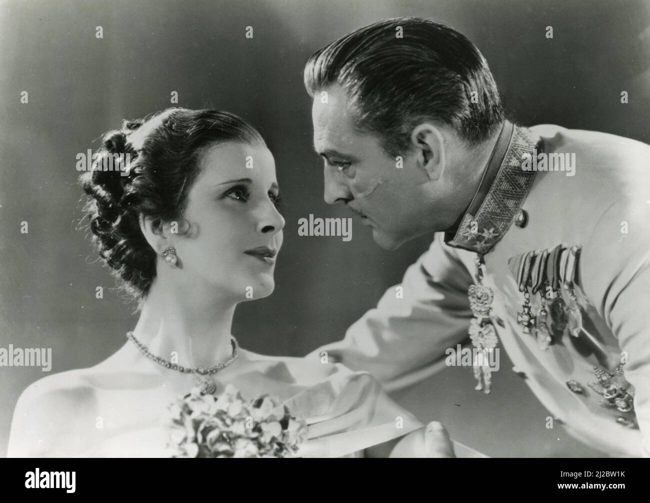 American actor John Barrymore and actress Diana Wynyard in the movie ...