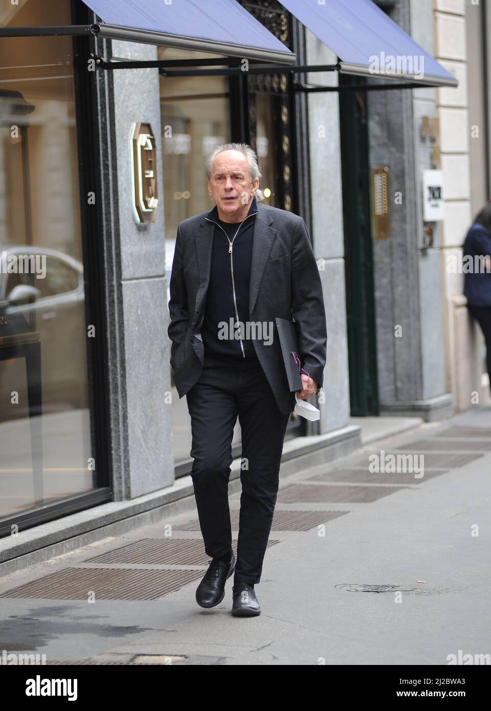 Milan, . 31st Mar, 2022. Milan, 31-03-2022 The American actor TOMAS ...