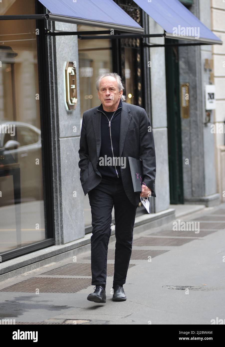 Milan, . 31st Mar, 2022. Milan, 31-03-2022 The American actor TOMAS ...