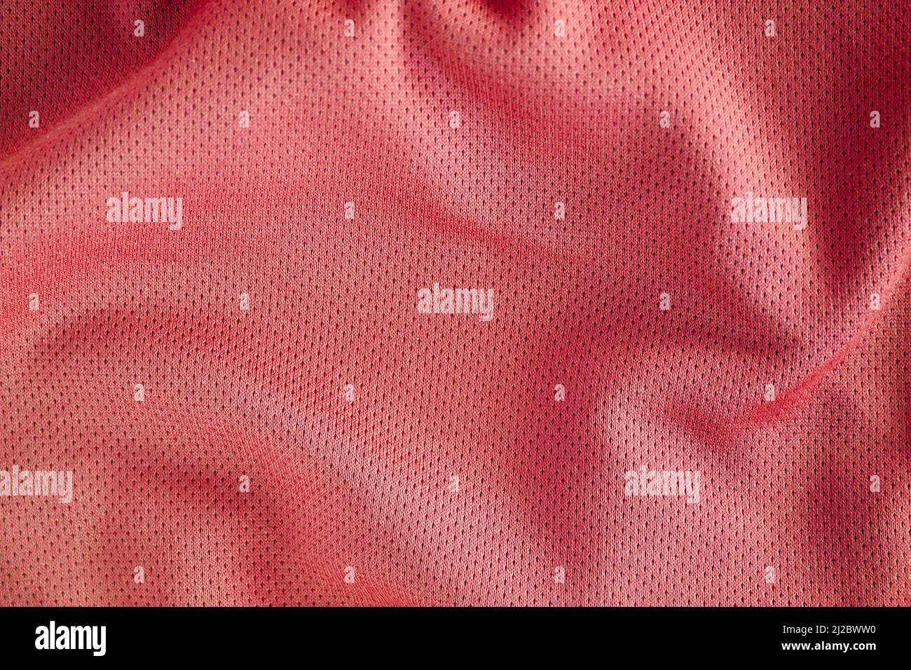 Sport clothing fabric texture background, top view of cloth textile ...