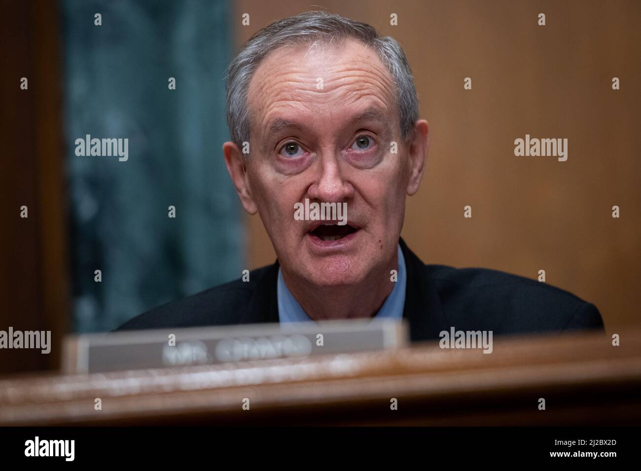 Senator Mike Crapo (R-ID), Committee Ranking Member, gives remarks ...