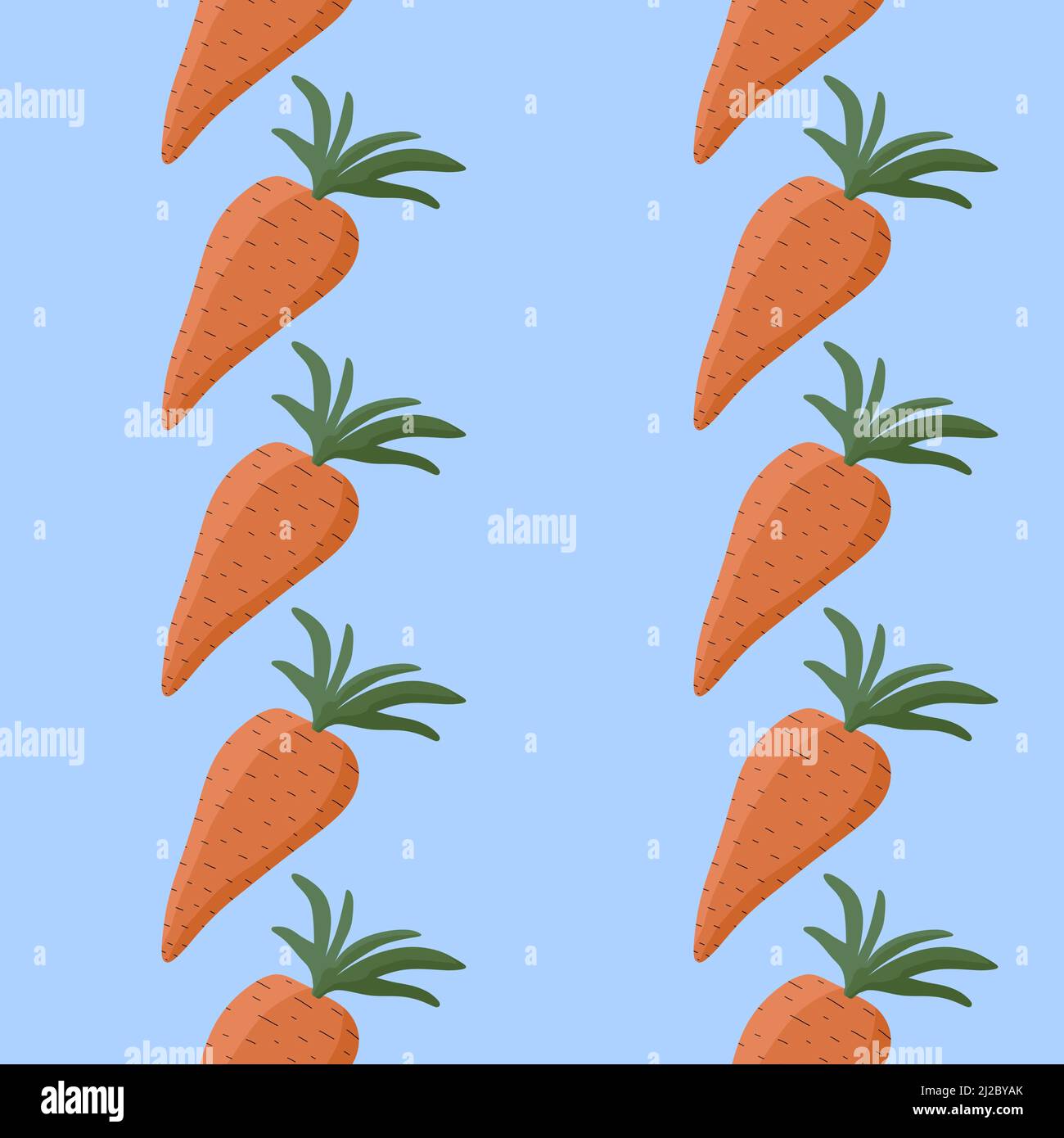 Seamless carrots pattern for fabrics and textiles and packaging and ...