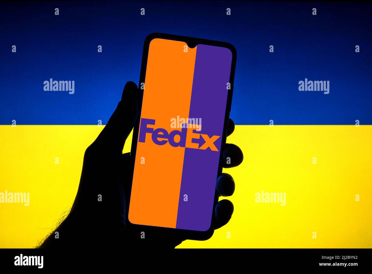Fedex logos hi-res stock photography and images - Alamy