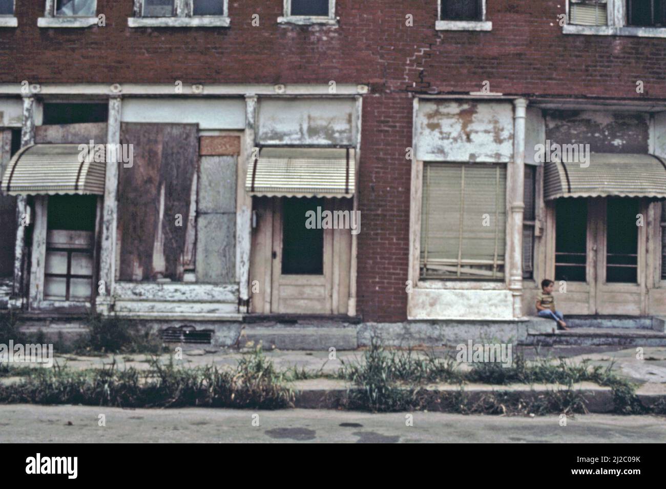 A part of this building is still occupied by a family in the Mulkey ...