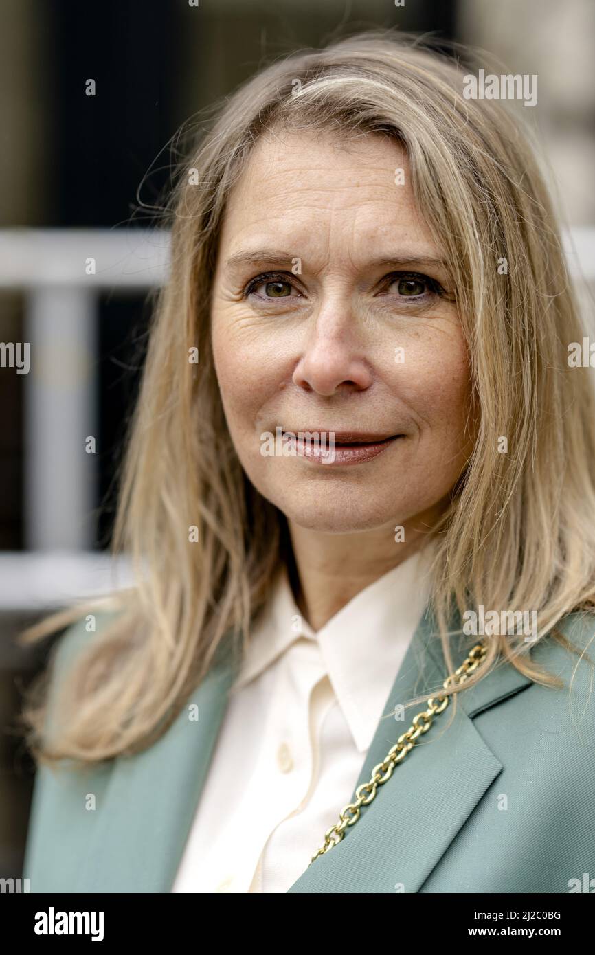 2022-03-31 17:10:55 AMSTERDAM - Elle van Rijn during the presentation ...