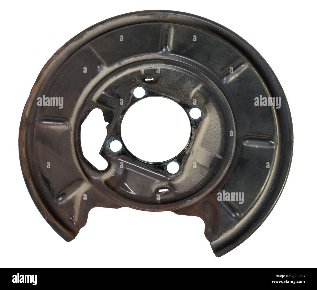 Boot of the brake system of a car to protect the disc and caliper from ...