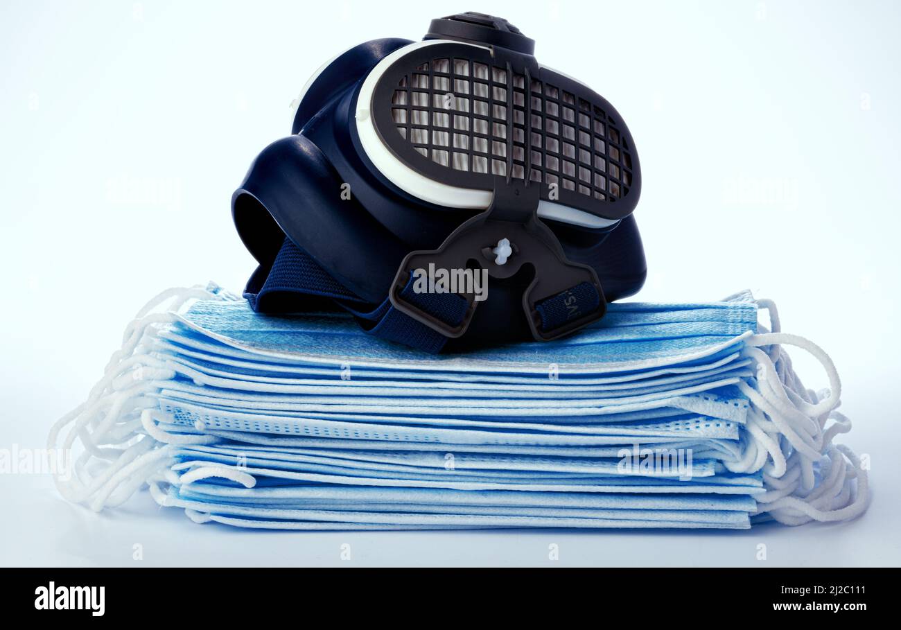 KRASNODAR, RUSSIA - JUNE 03, 2020 : GVS Elipse half mask respirator P3 ...