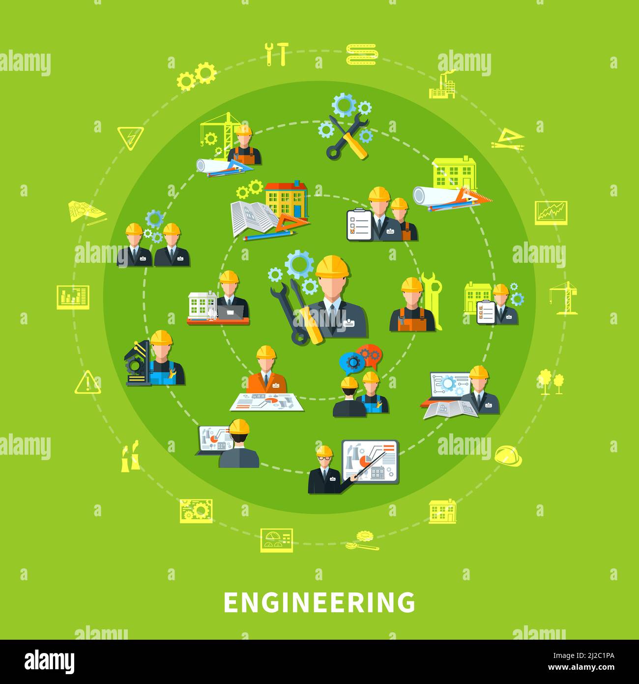 Concentric Building Stock Vector Images - Alamy