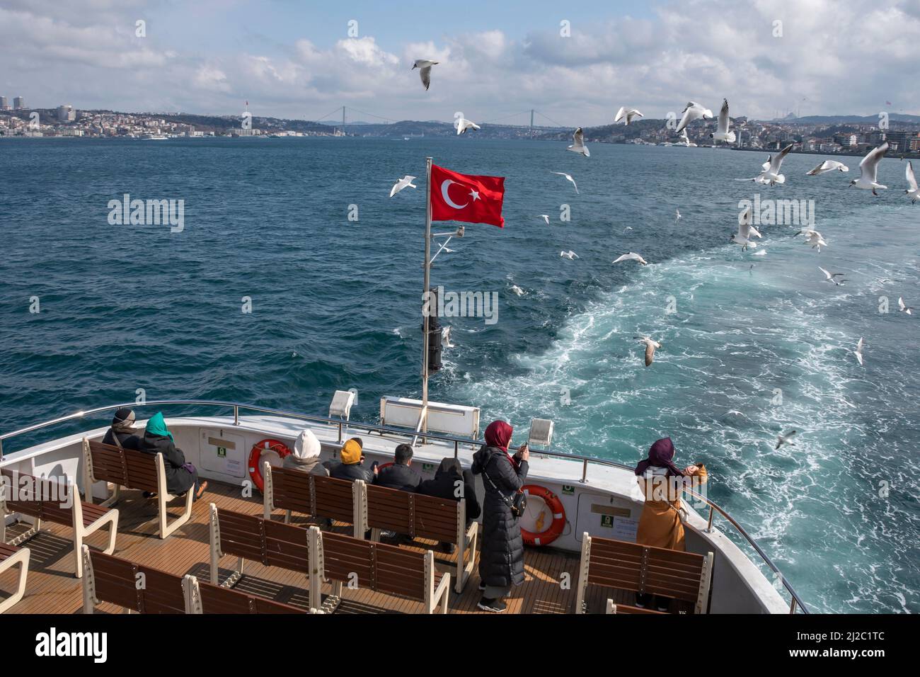 Bosphorus Strait in Istanbul, Turkey Stock Photo - Alamy