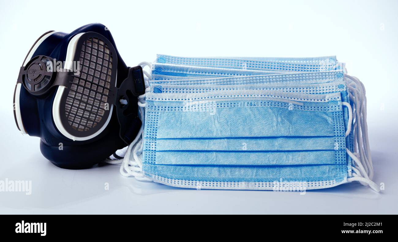 KRASNODAR, RUSSIA - JUNE 03, 2020 : GVS Elipse half mask respirator P3 ...