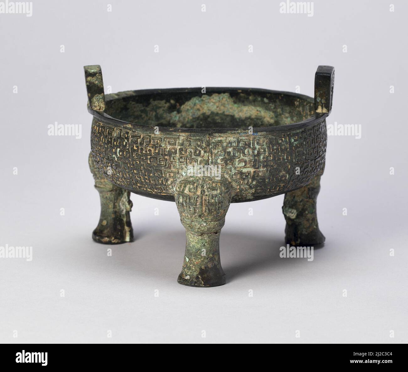 Tripod Food Caldron (Ding) 699 BCE - 600 BCE Origin: China - Medium ...