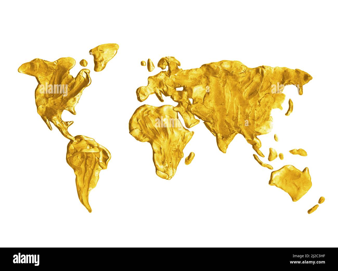 The hand made map of the world hi-res stock photography and images - Alamy