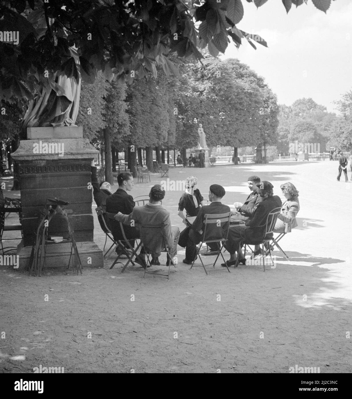 University conversation Black and White Stock Photos & Images - Alamy