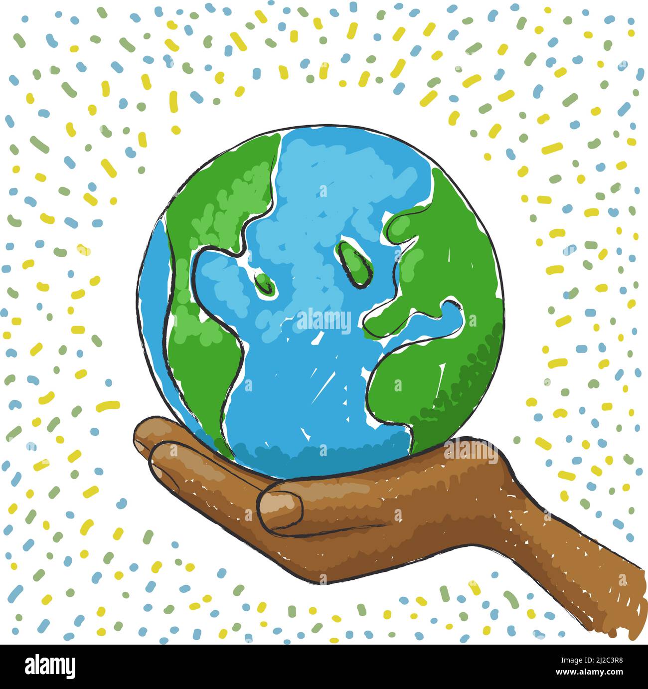 Protect nature multicultural hi-res stock photography and images - Alamy