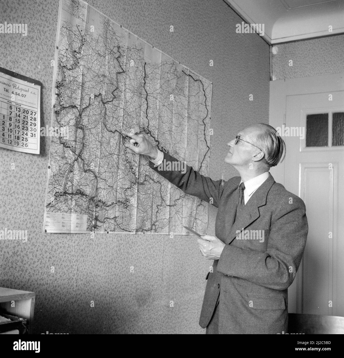 1940s map of europe hi-res stock photography and images - Alamy