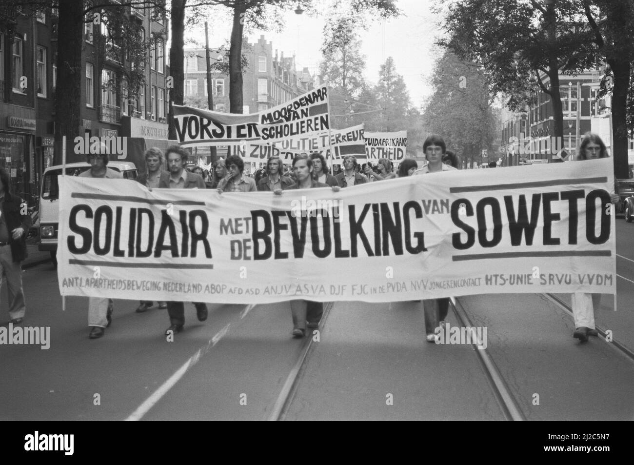 Anti apartheid protest hi-res stock photography and images - Alamy