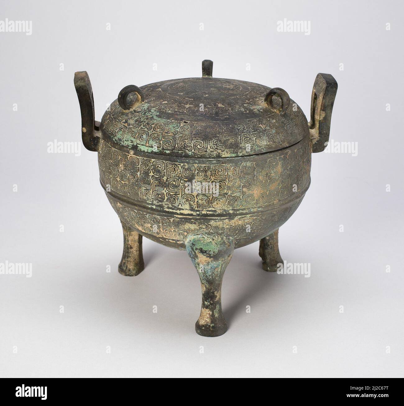 Tripod Food Caldron (Ding) 599 BCE - 550 BCE Origin: China - Medium ...