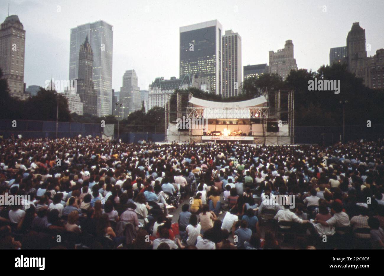 Historical central park concert hi-res stock photography and images - Alamy