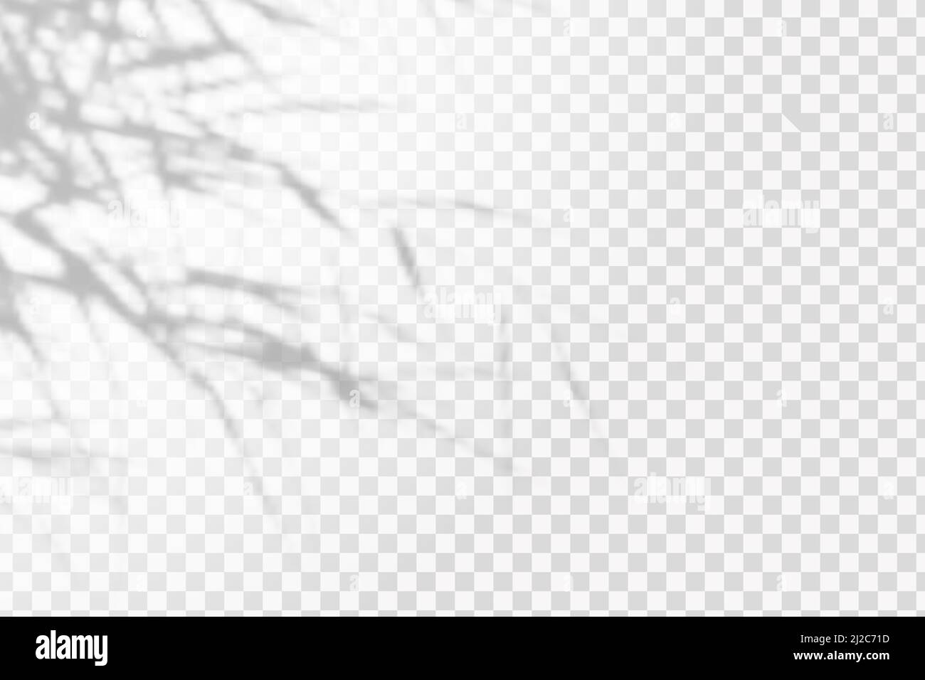 The effect of overlaying shadows. Natural light layout.Realistic shadow ...