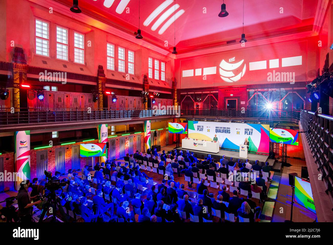 Berlin, Germany. 31st Mar, 2022. The Hubertusbad, an old swimming pool ...