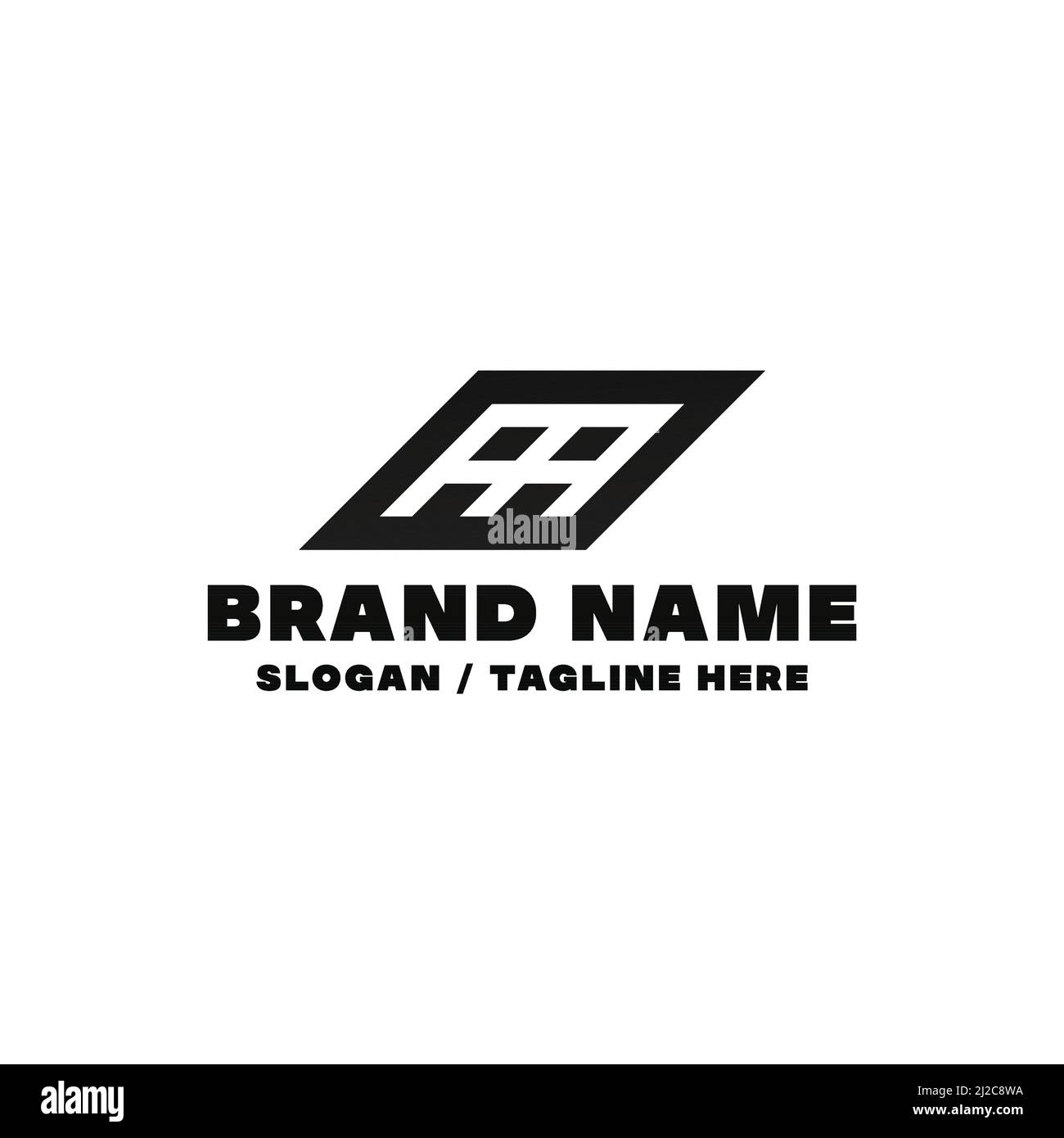 Letter AA logo design template. Editable, resizable, EPS 10, vector ...