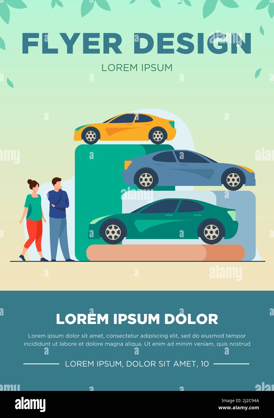 Shopping in car Stock Vector Images - Alamy