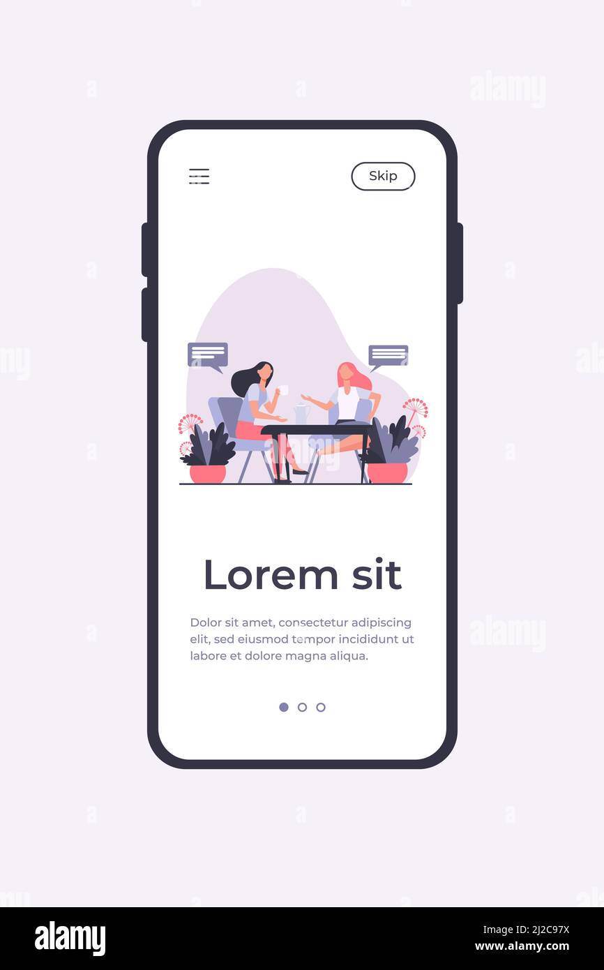 Female friends meeting over cup of coffee. Women drinking tea and ...