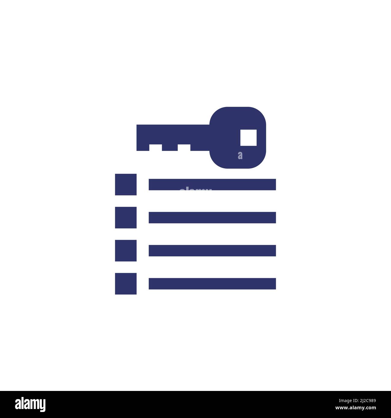 key takeaway icon on white, vector Stock Vector Image & Art - Alamy