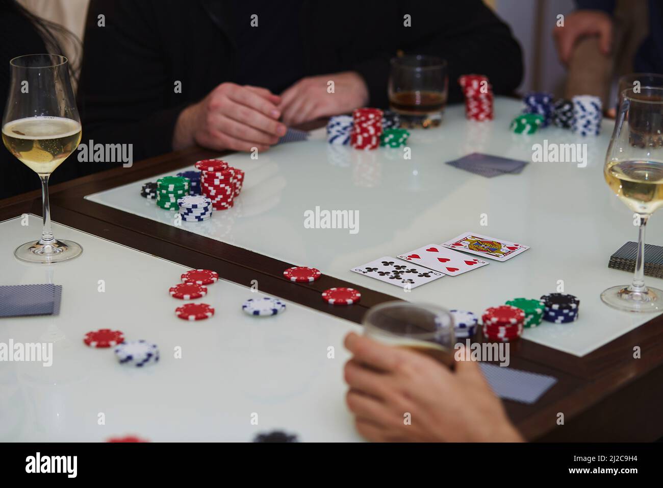 Poker night hi-res stock photography and images - Alamy