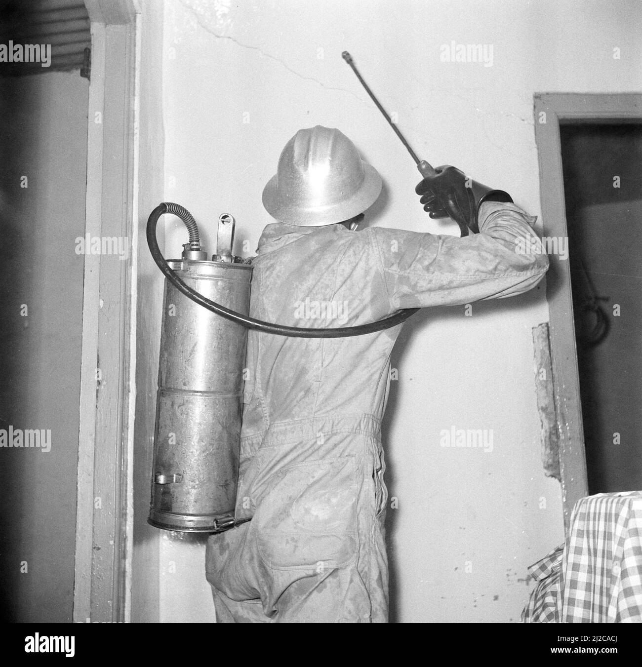1950s exterminator hi-res stock photography and images - Alamy