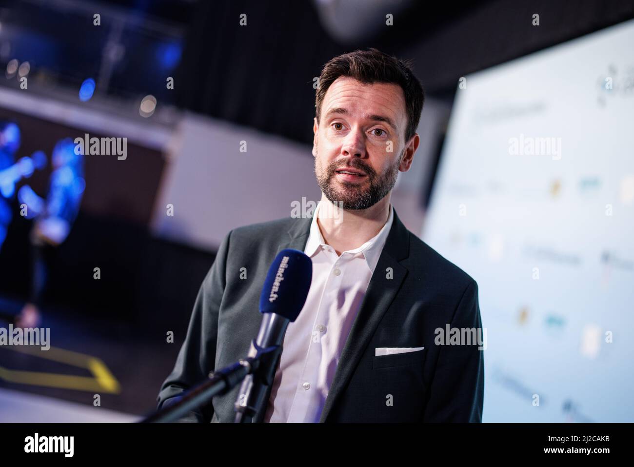 Munich, Germany. 31st Mar, 2022. Felix Falk, Managing Director of "game ...