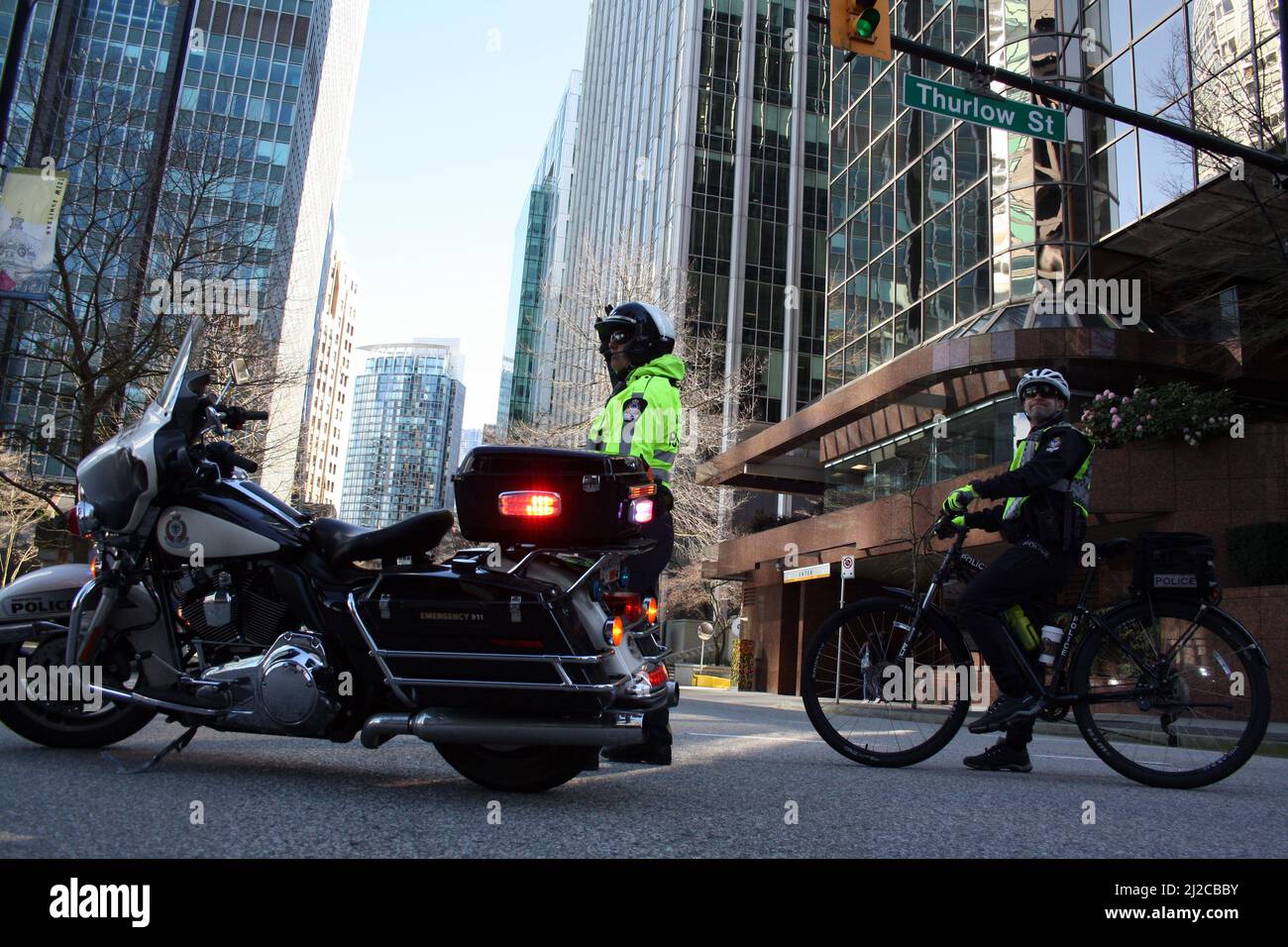 Canada police bicycle hi-res stock photography and images - Alamy
