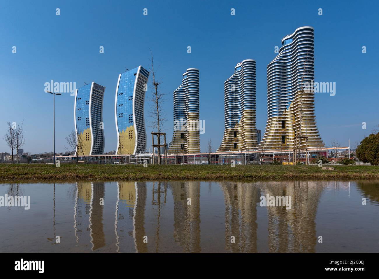 Modern Architecture in Kartal district of Istanbul, Turkey Stock Photo - Alamy