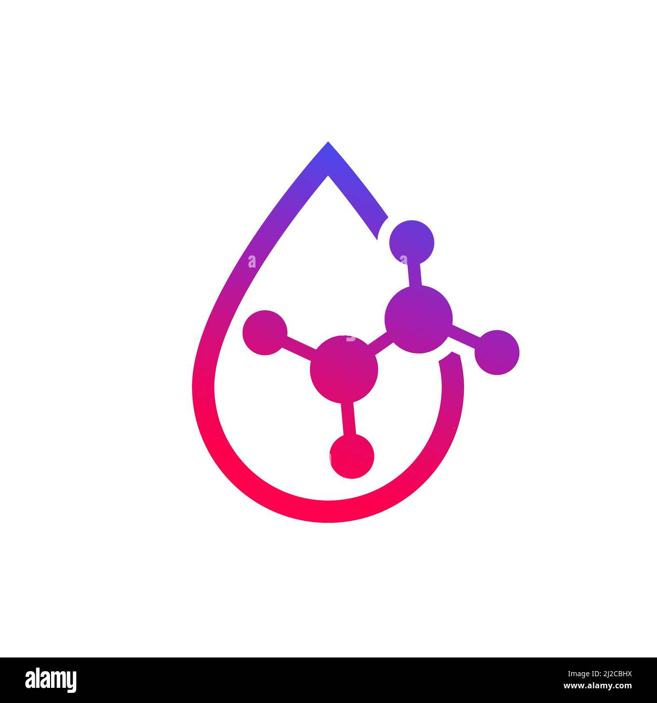 Hyaluronic acid molecule Cut Out Stock Images & Pictures - Alamy