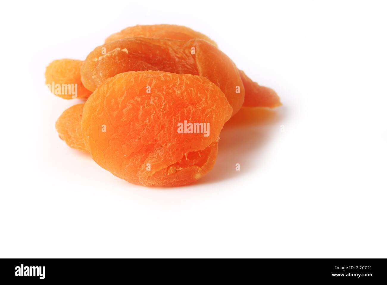 Dried apricots isolated on white background Cut Out Stock Images ...