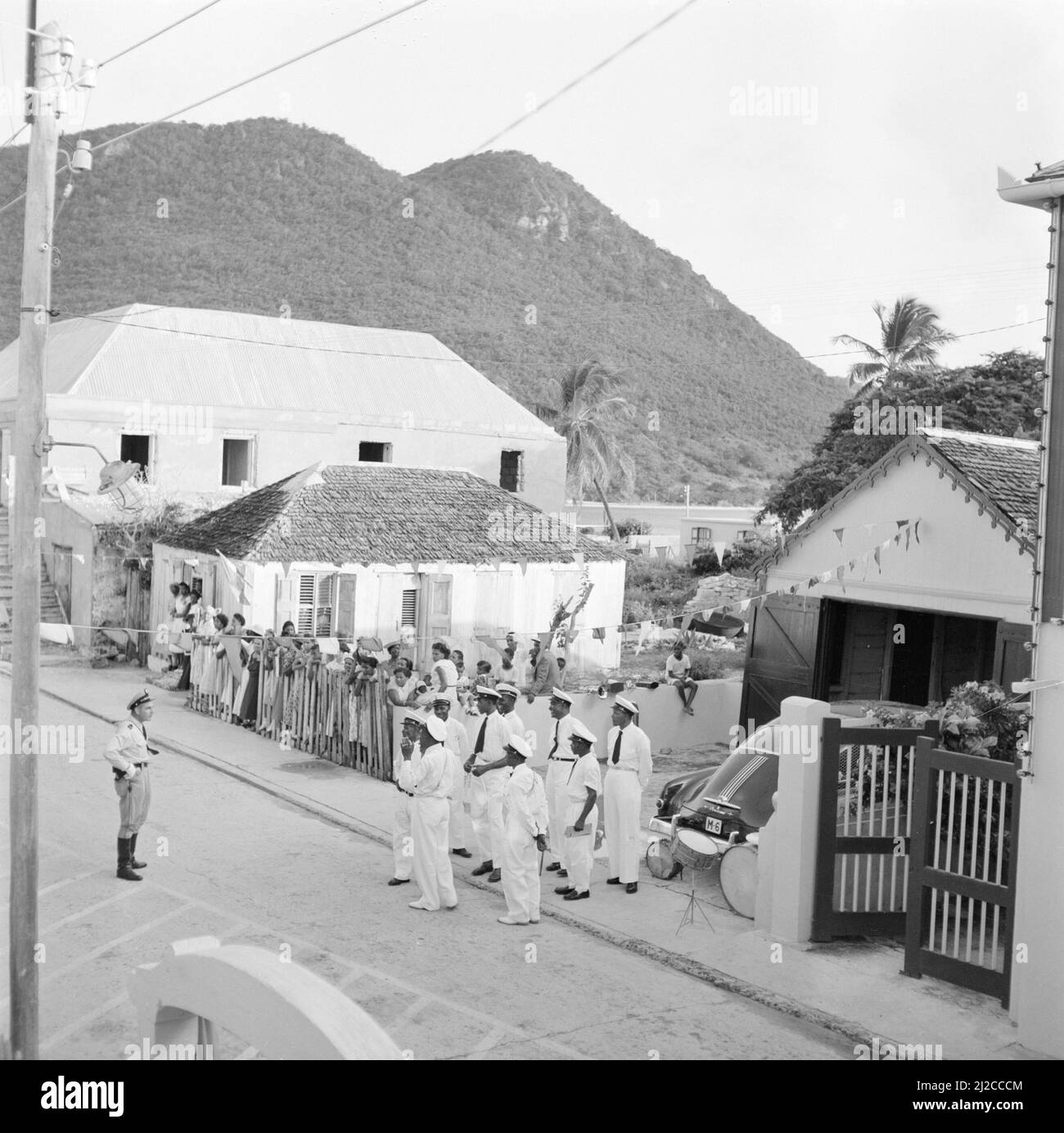 1950s police officers on st maarten hi-res stock photography and images ...