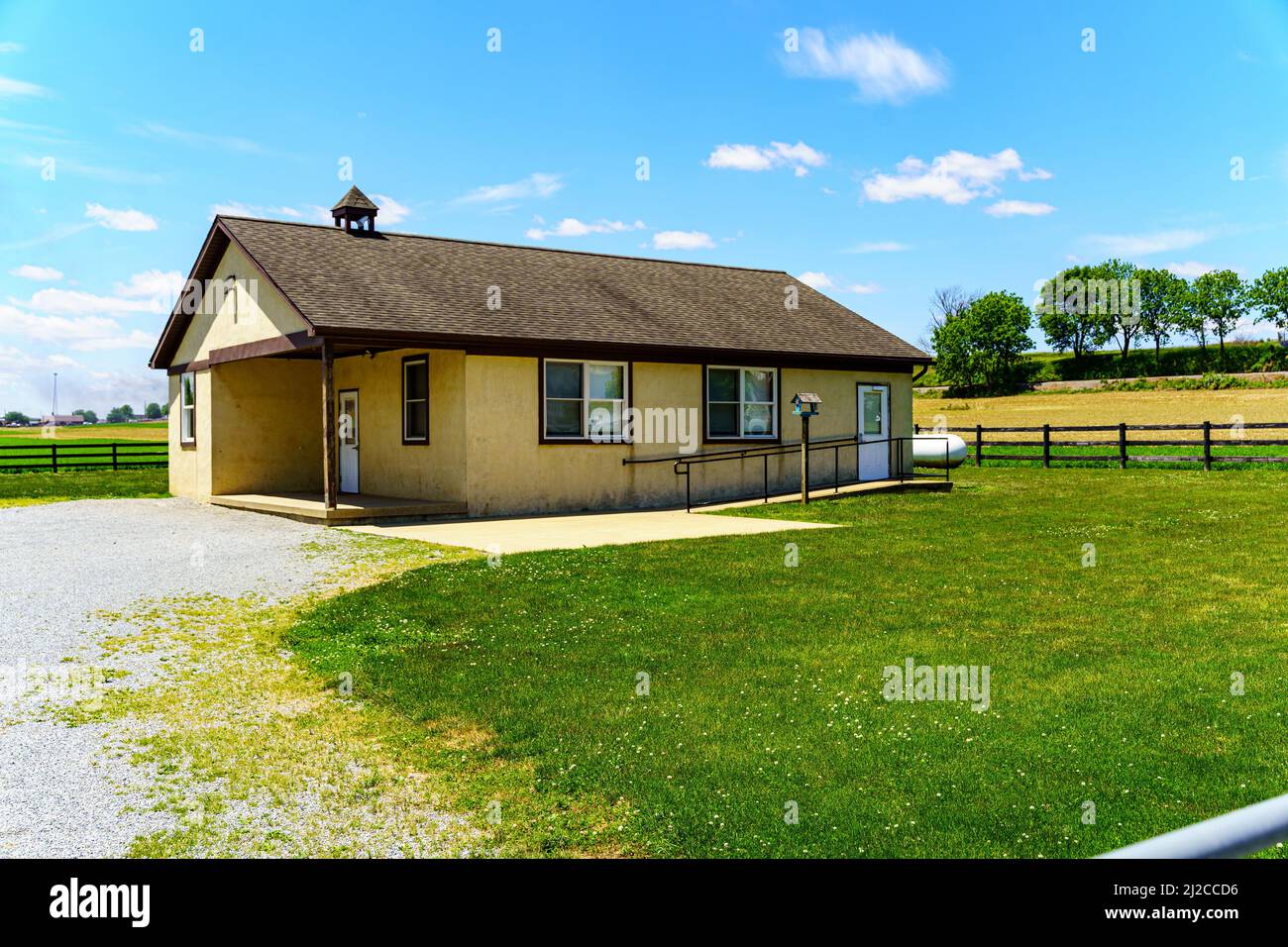 Amish Schoolhouse Inside