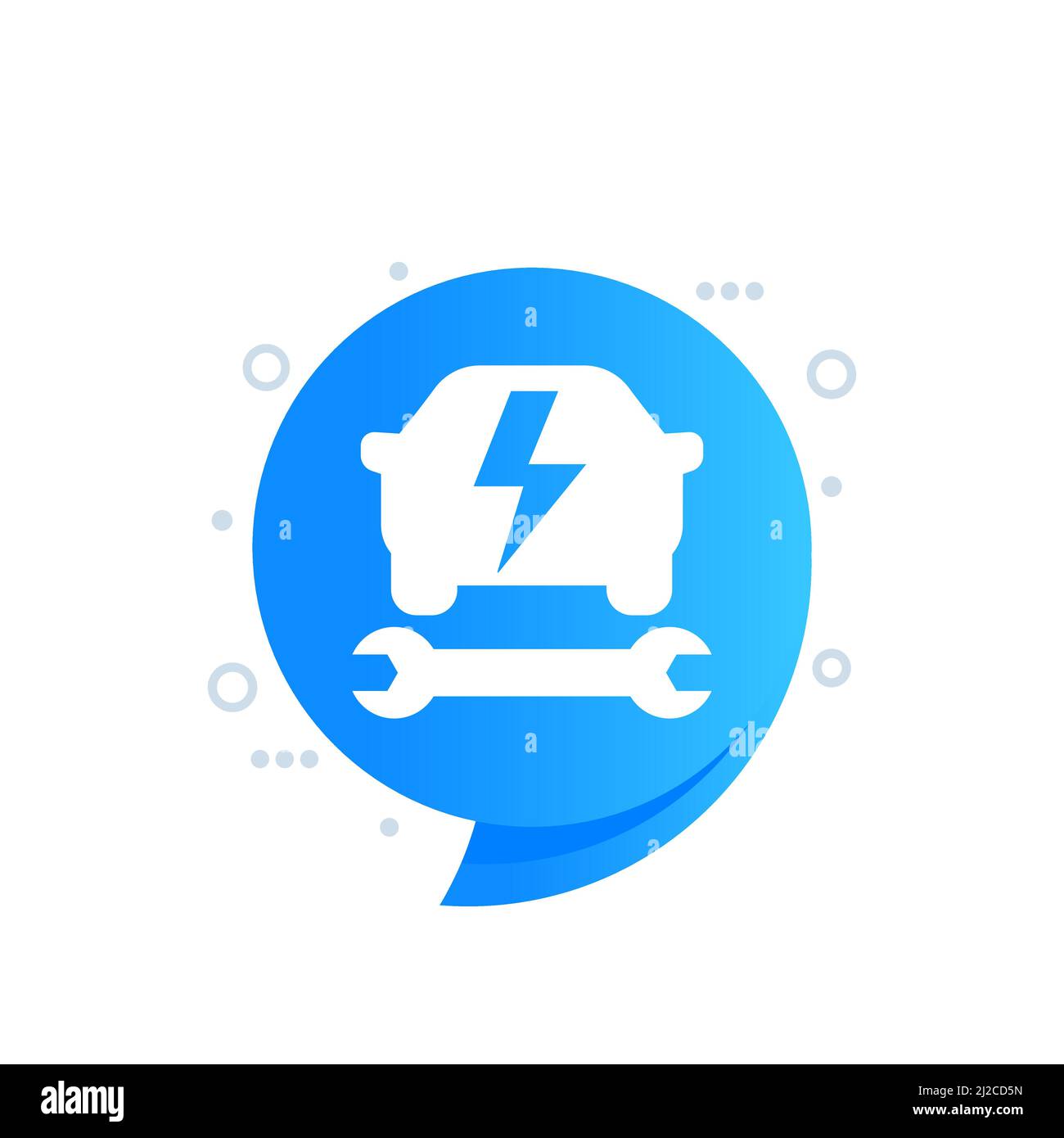 electric car service icon, vector design Stock Vector Image & Art - Alamy
