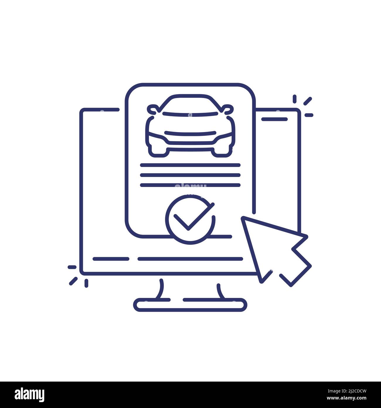 Vehicle registration history Stock Vector Images - Alamy