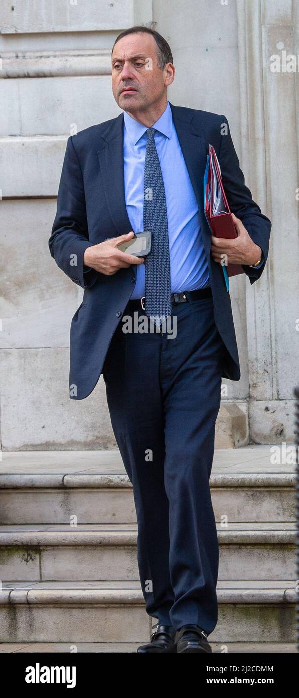 March 31, 2022, London, England, United Kingdom: UK Minister for ...