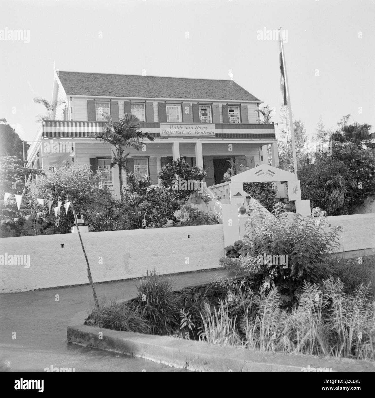 Administrators house Black and White Stock Photos & Images - Alamy